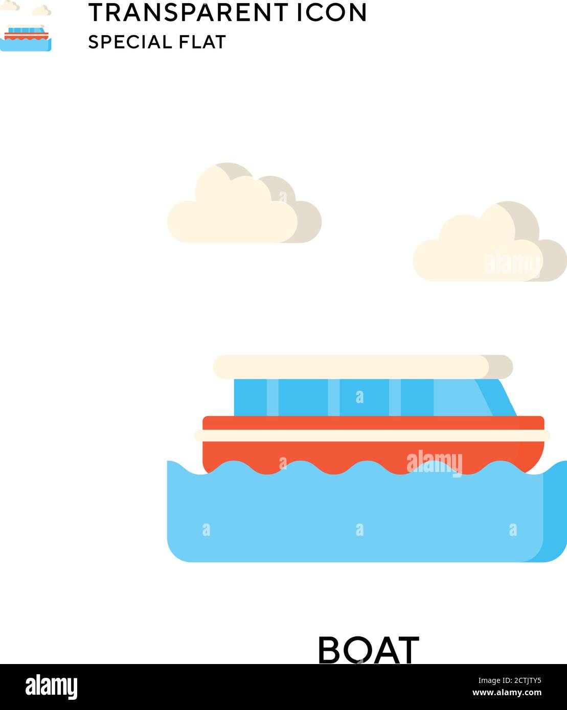 Water tap detailed circular flat vector icon. Vector isolated concept ...