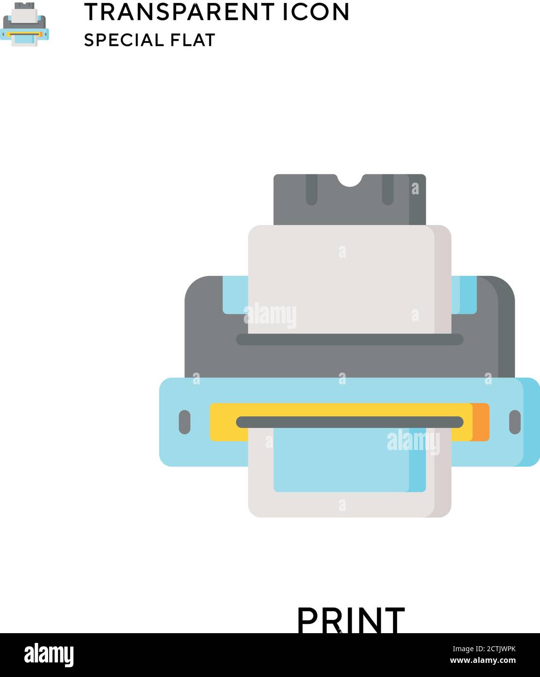 Toothpaste detailed circular flat vector icon. Vector isolated concept ...