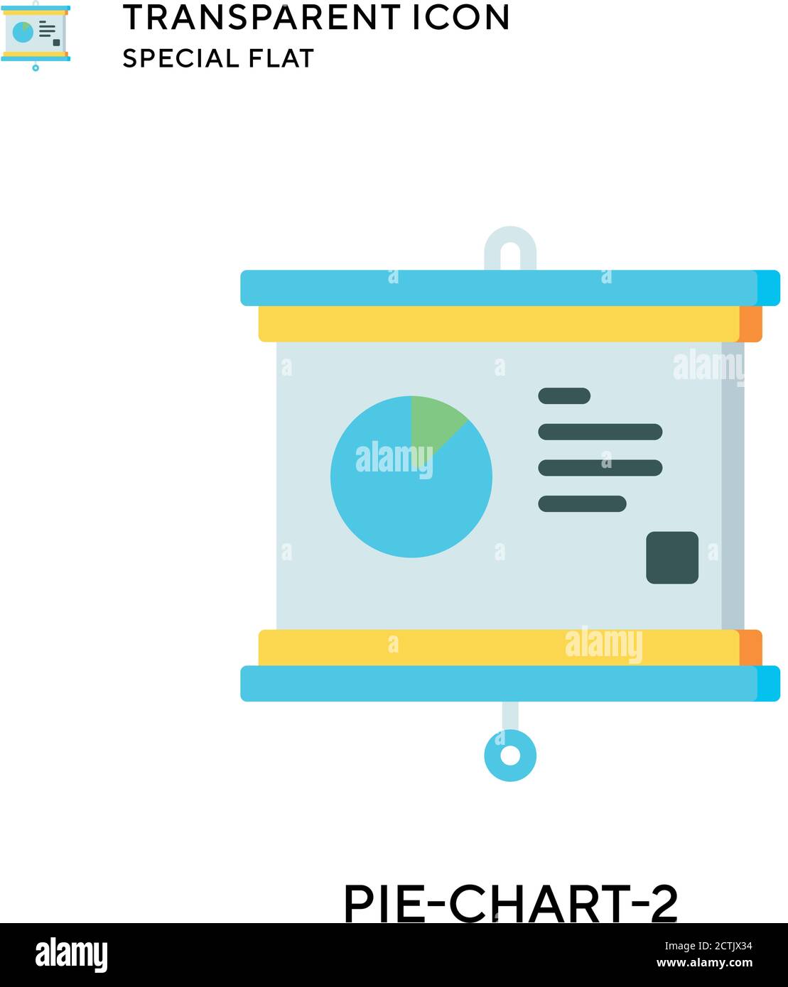 Software detailed circular flat vector icon. Vector isolated concept ...