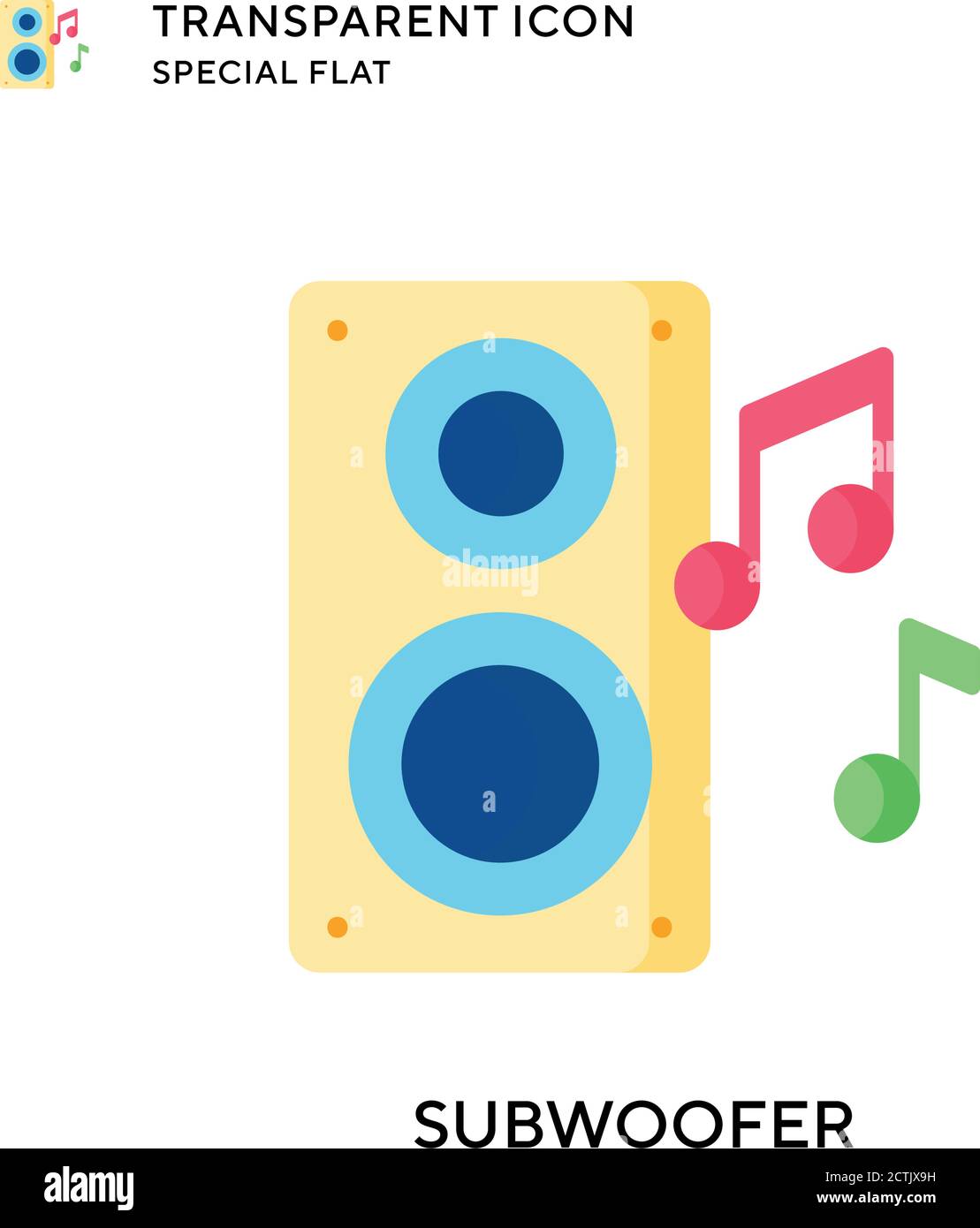 Accordion detailed circular flat vector icon. Vector isolated concept ...