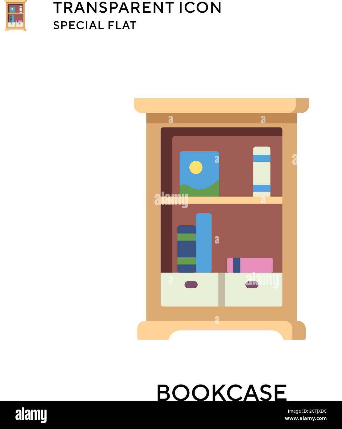 Knight detailed circular flat vector icon. Vector isolated concept metaphor illustrations Stock ...