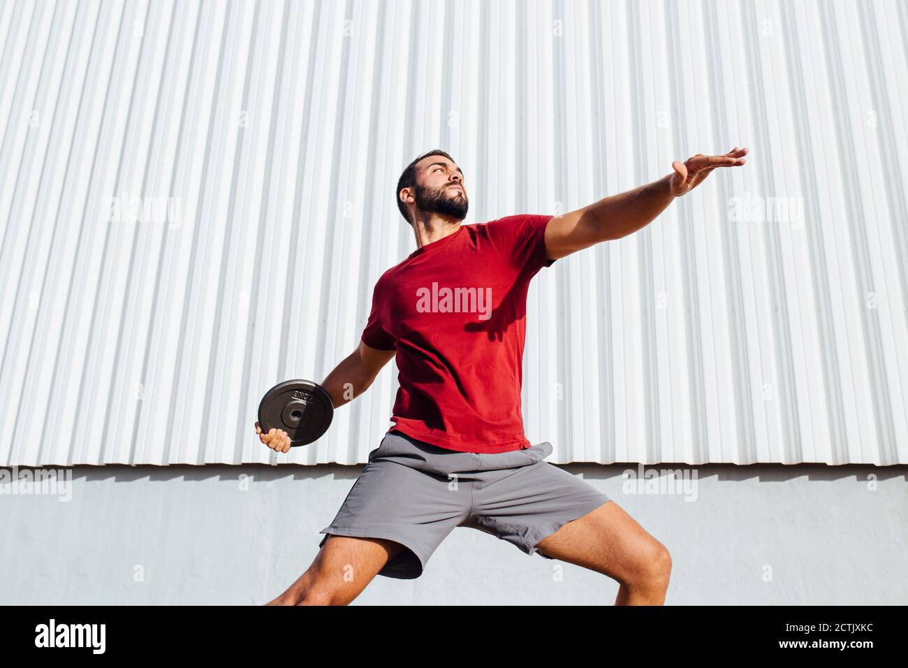 Discus man hi-res stock photography and images - Alamy