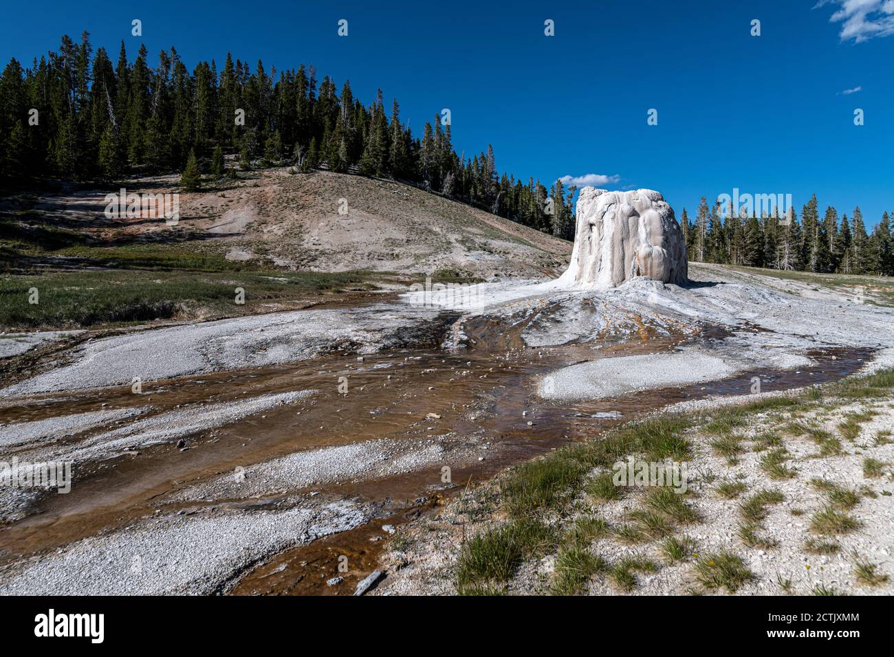 Lone star geyser cone hi-res stock photography and images - Alamy