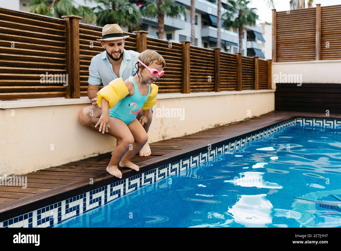 Children jumping water hi-res stock photography and images - Alamy