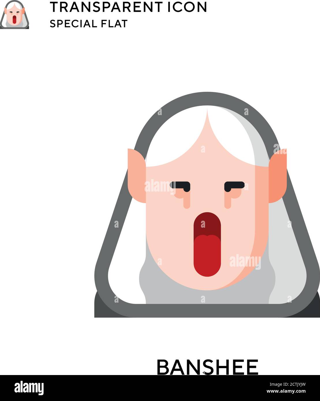 Banshee monster Stock Vector Images - Alamy