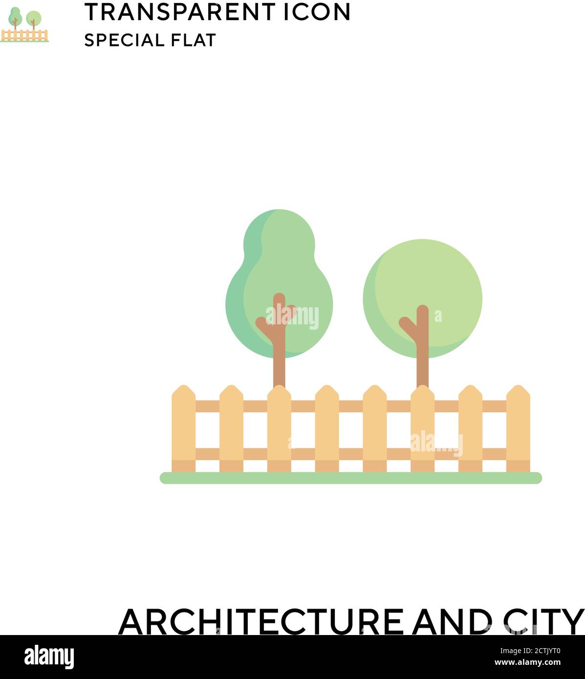Architecture and city vector icon. Flat style illustration. EPS 10 ...