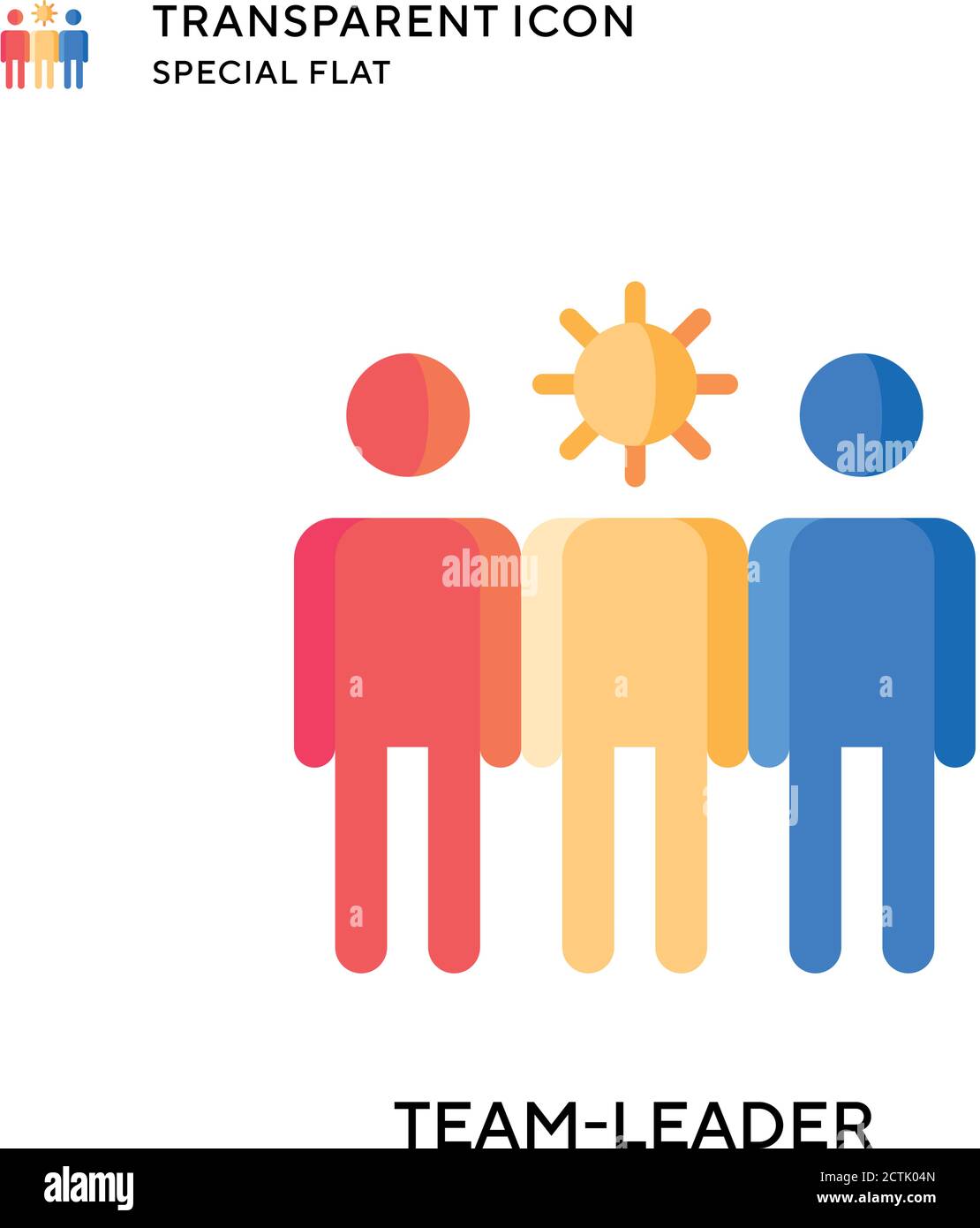 Male caucasian business team leader Stock Vector Images - Alamy