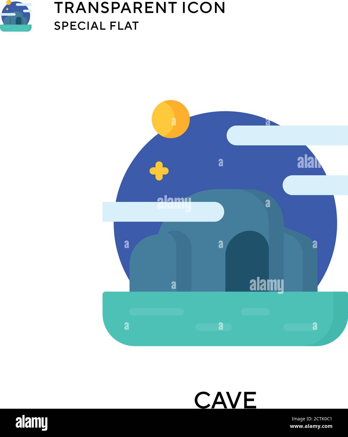 Underground limestone cave Cut Out Stock Images & Pictures - Alamy