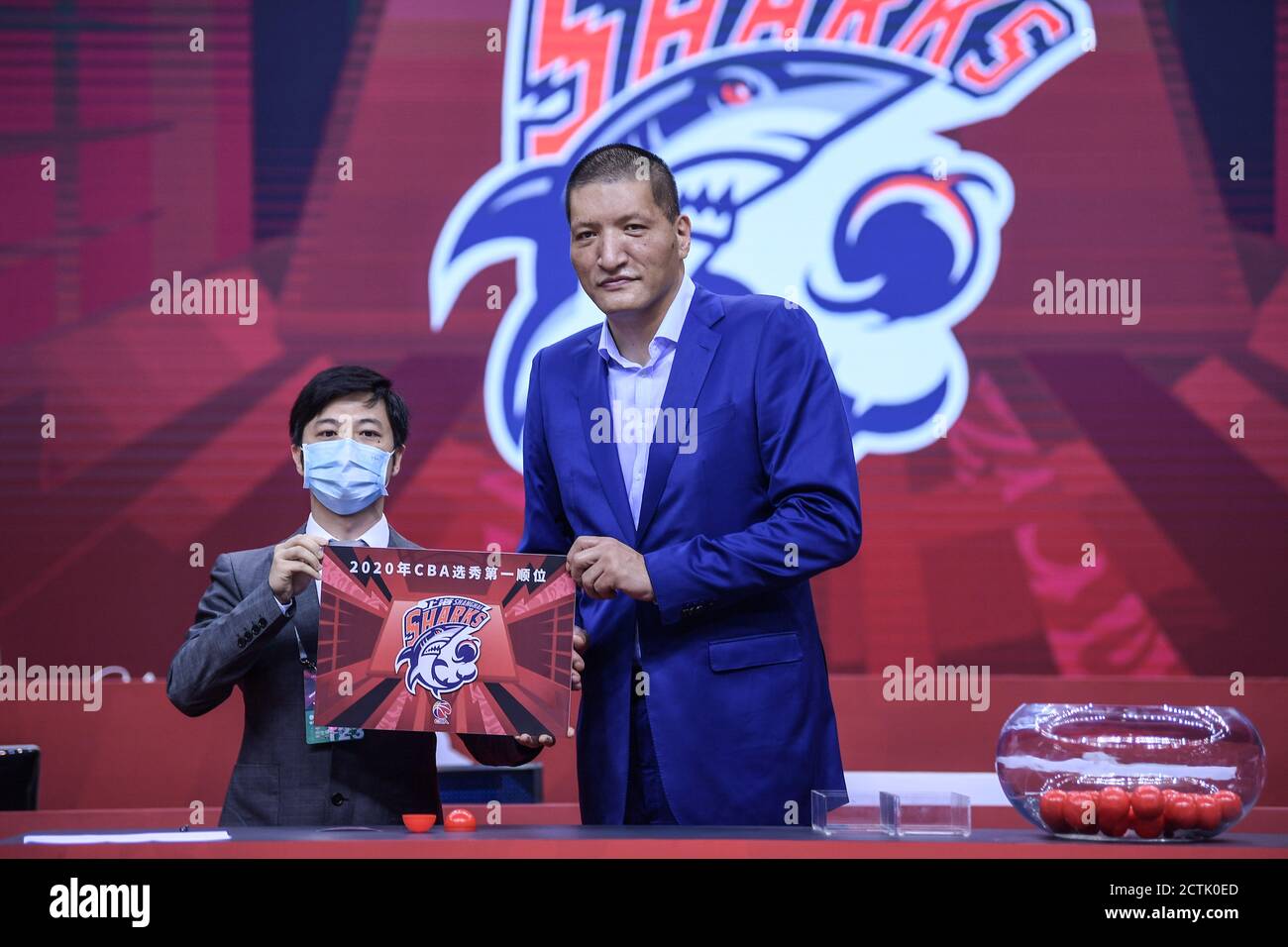 Retired Chinese Inner Mongolian professional basketball player Mengke ...