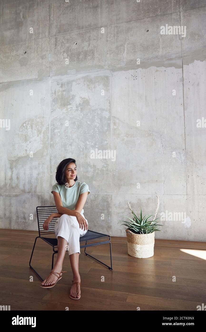 Resting against chair hi-res stock photography and images - Alamy