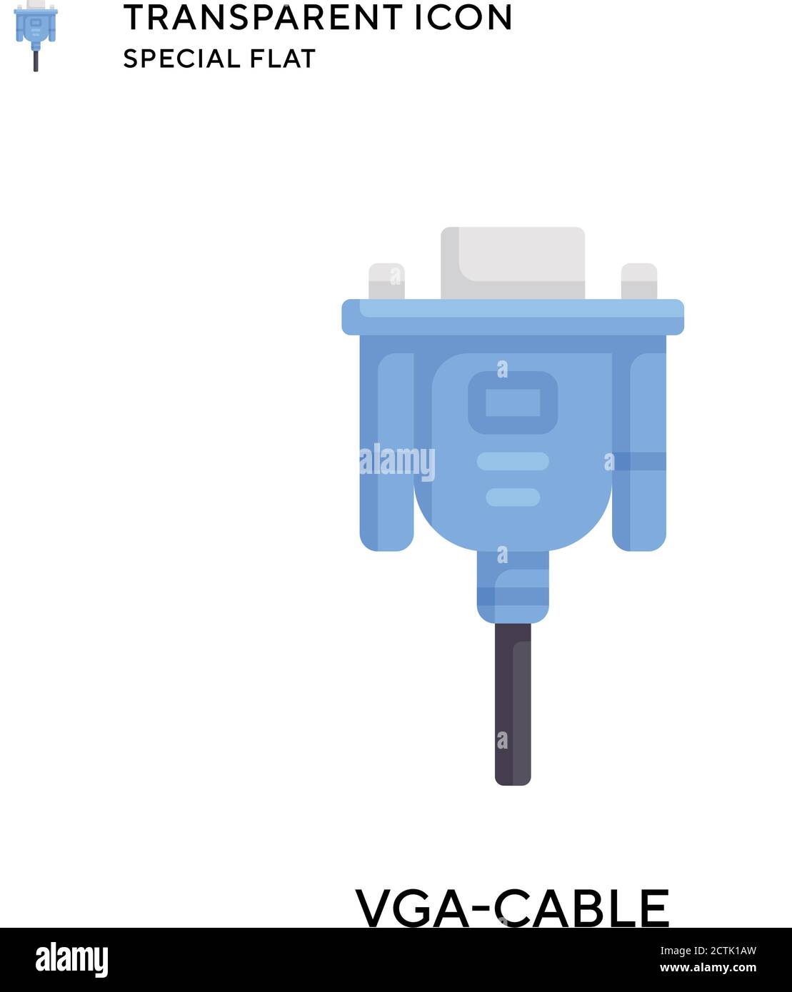 Vga cable background Stock Vector Images - Alamy