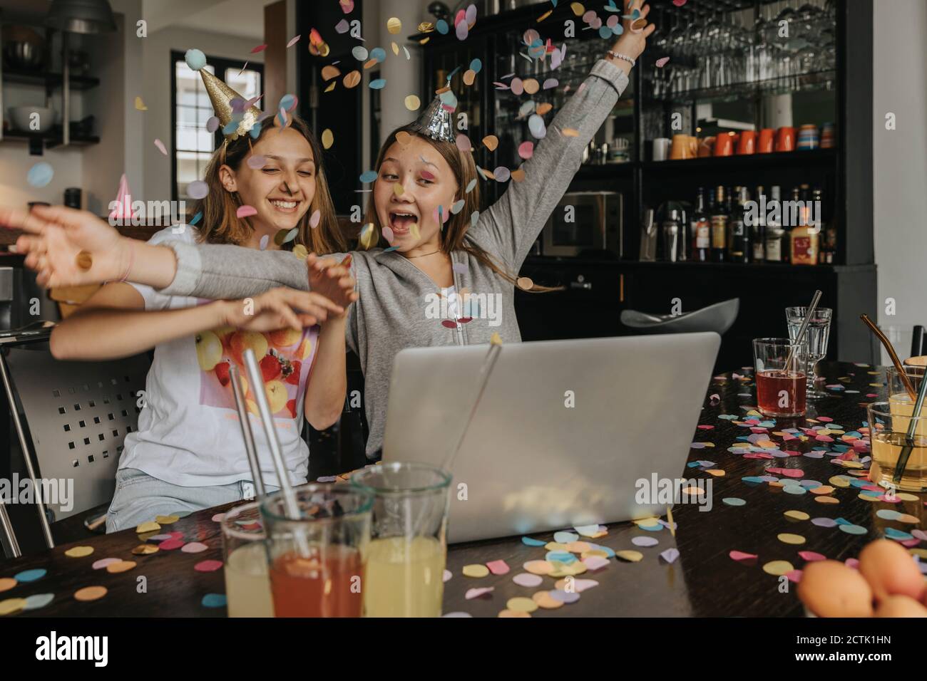Computer party hat hi-res stock photography and images - Alamy