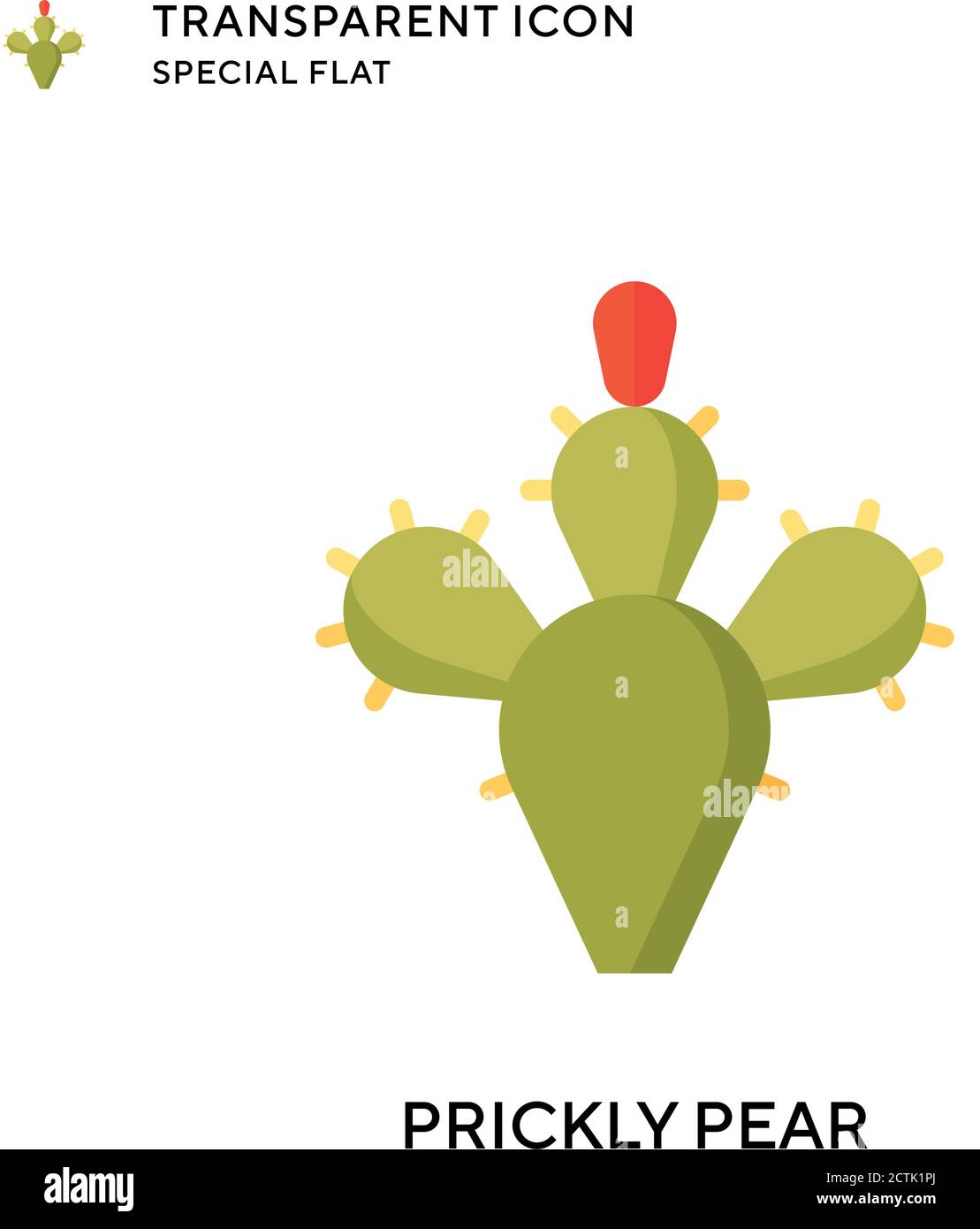 Indian fig flower illustration hi-res stock photography and images - Alamy