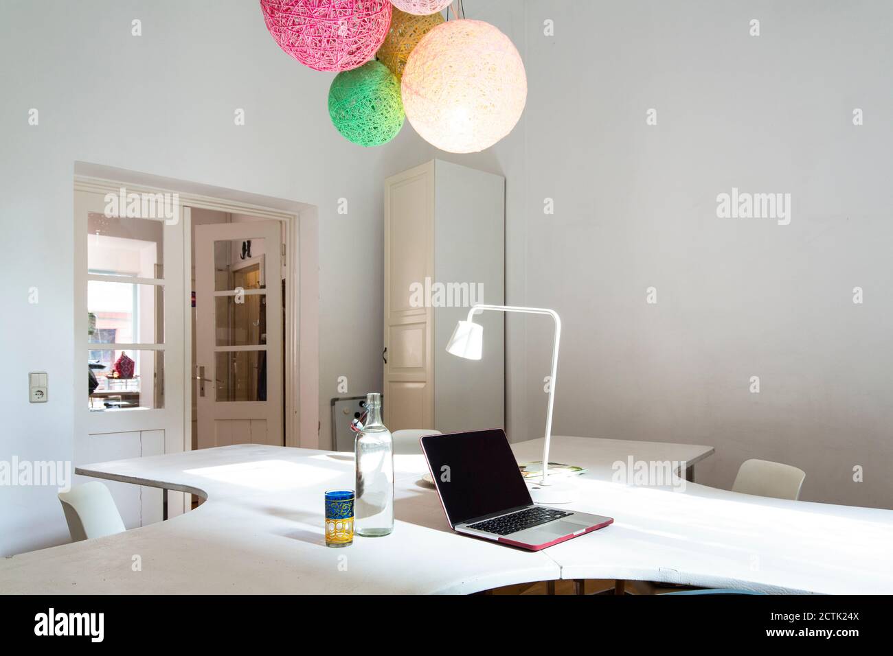 Home glass table ceiling hi-res stock photography and images - Alamy