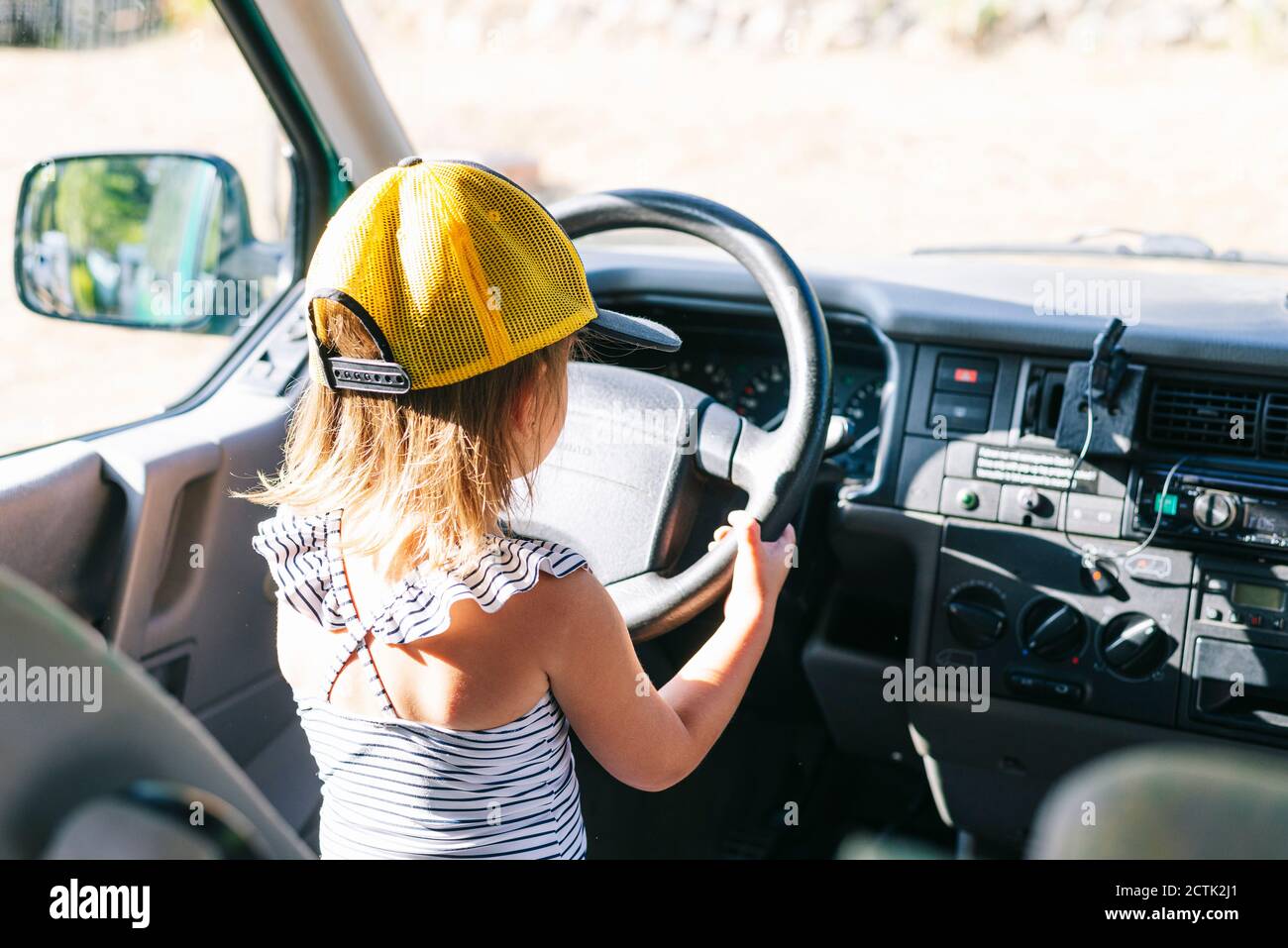 Girl wearing cap hi-res stock photography and images - Alamy