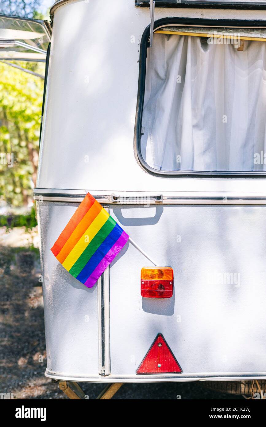 Camper flag hi-res stock photography and images - Alamy