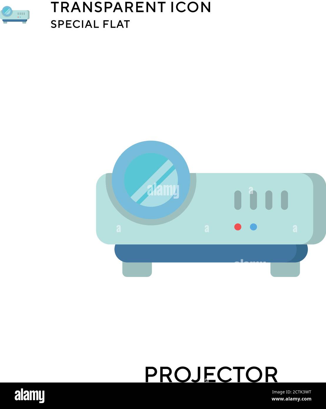 Cinema projector beam screen Stock Vector Images - Alamy