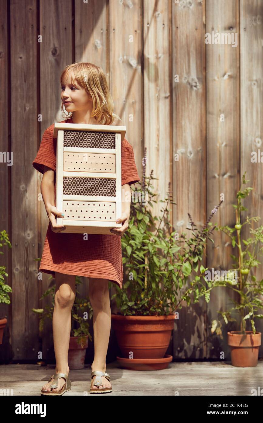 Girl with insect hi-res stock photography and images - Alamy
