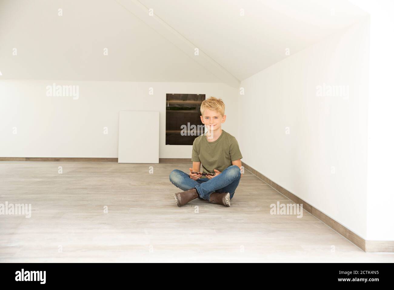 Attic boy caucasian hi-res stock photography and images - Alamy