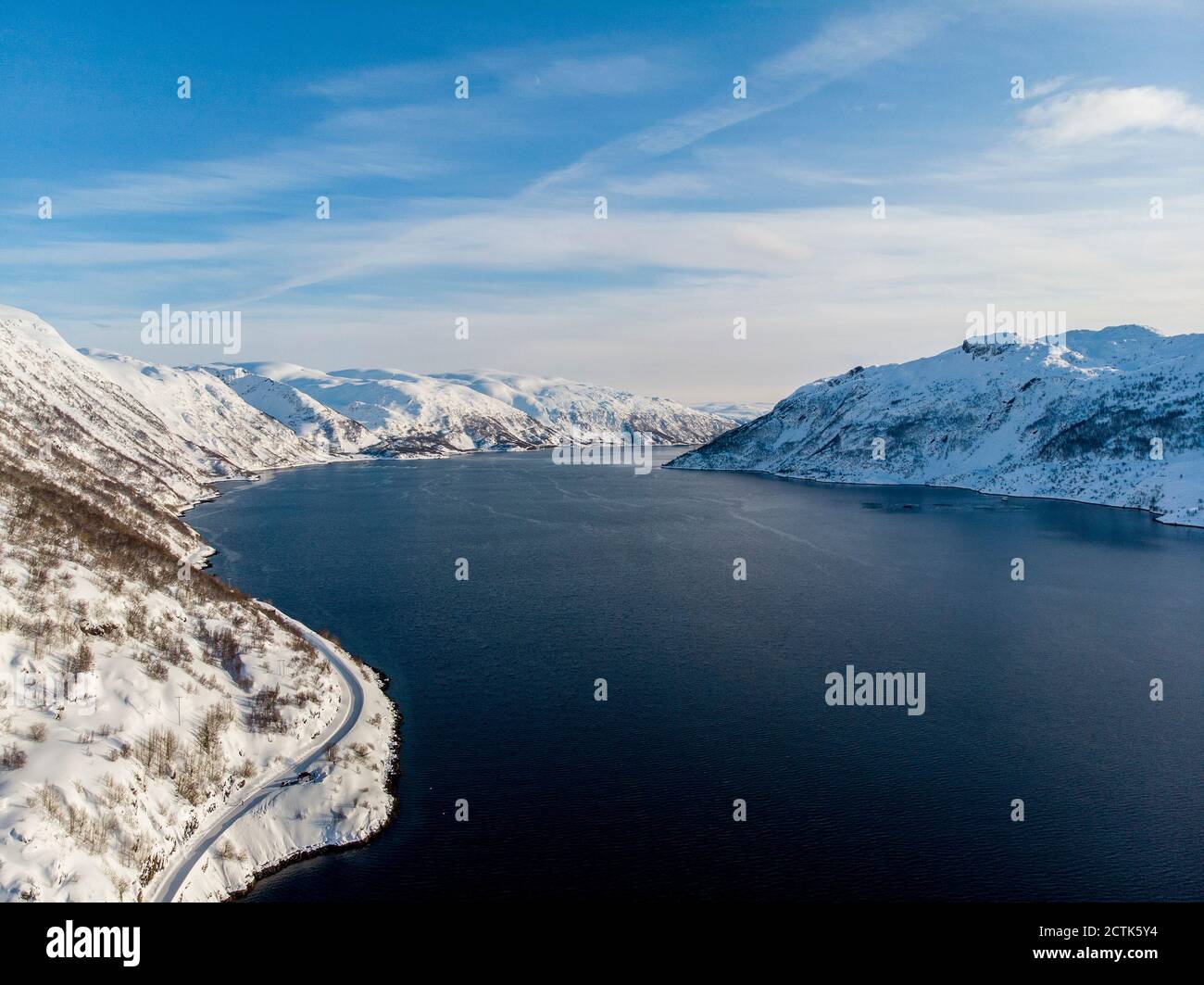 View into a fjord hi-res stock photography and images - Alamy