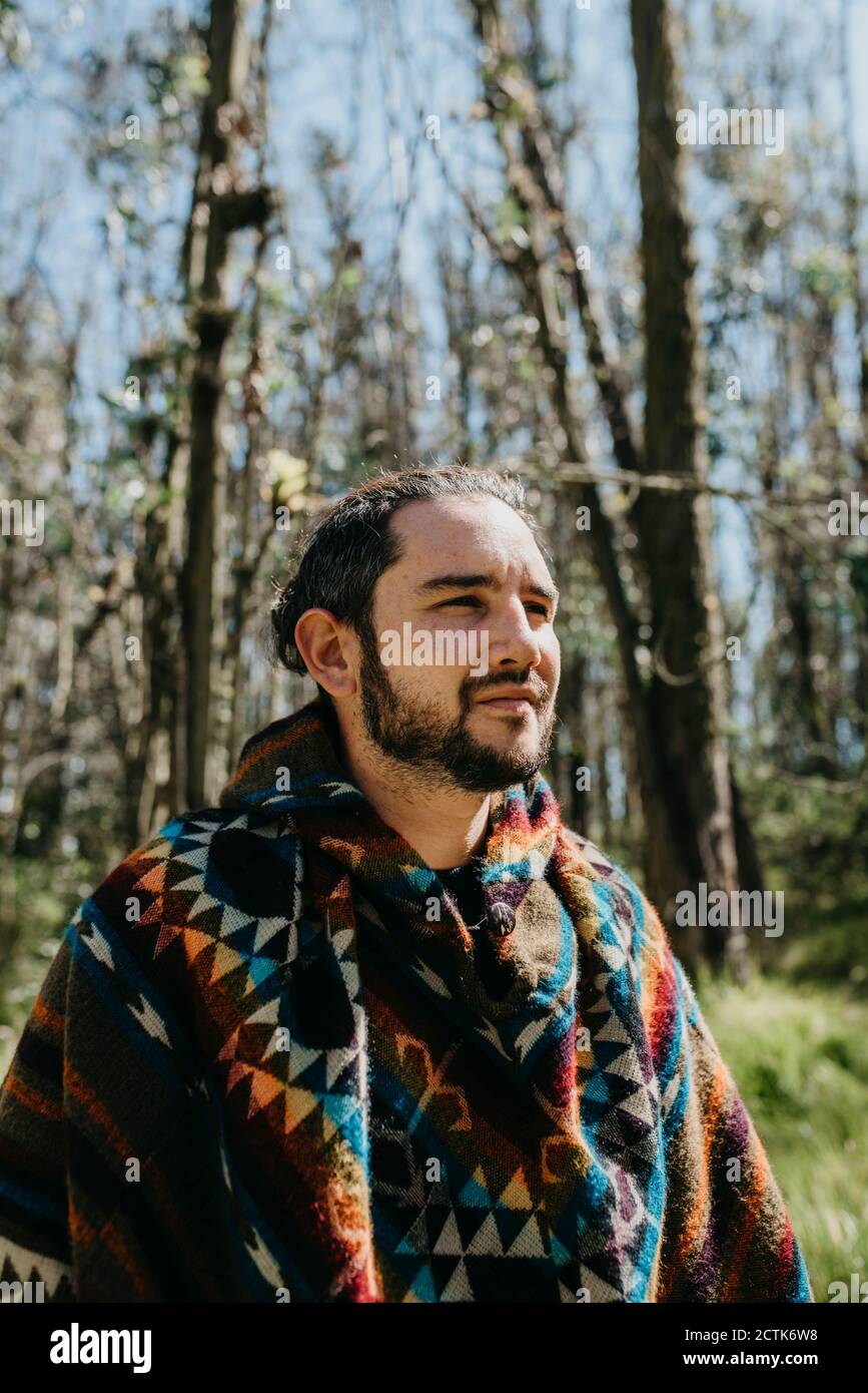 Poncho andean hi-res stock photography and images - Alamy