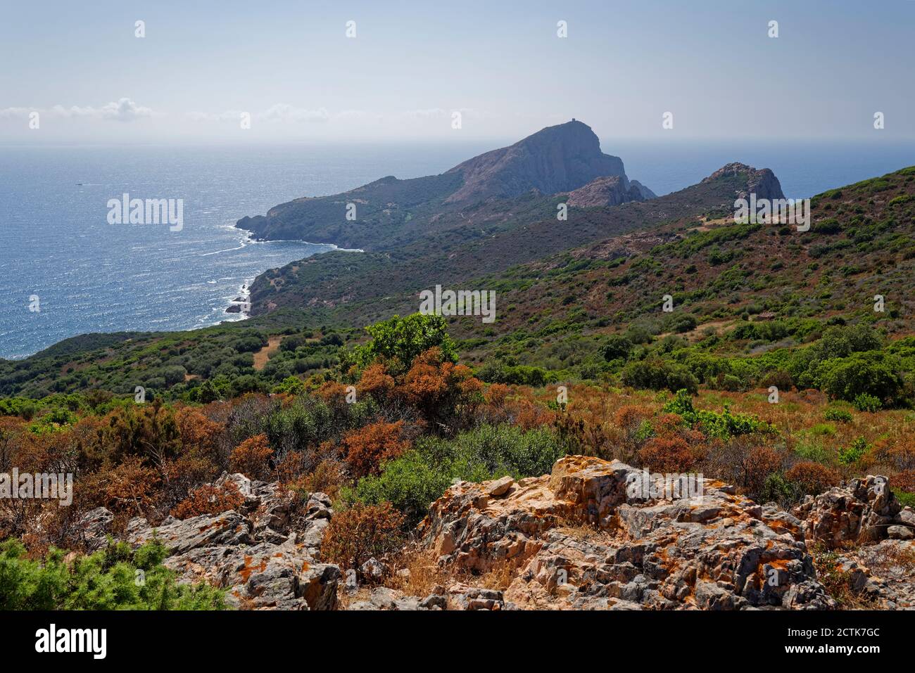 France, Corse-du-Sud, Piana, Calanques de Piana in summer Stock Photo ...