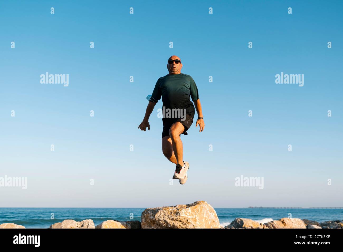 Jumping clear hi-res stock photography and images - Alamy