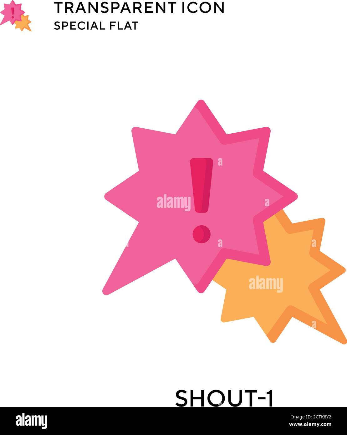 Excited speaker Stock Vector Images - Alamy