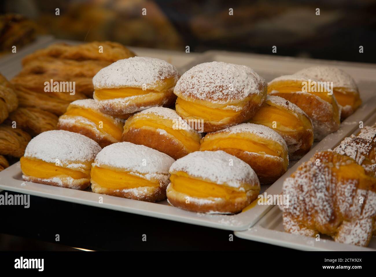 Fresh sweet pastries Stock Photo - Alamy