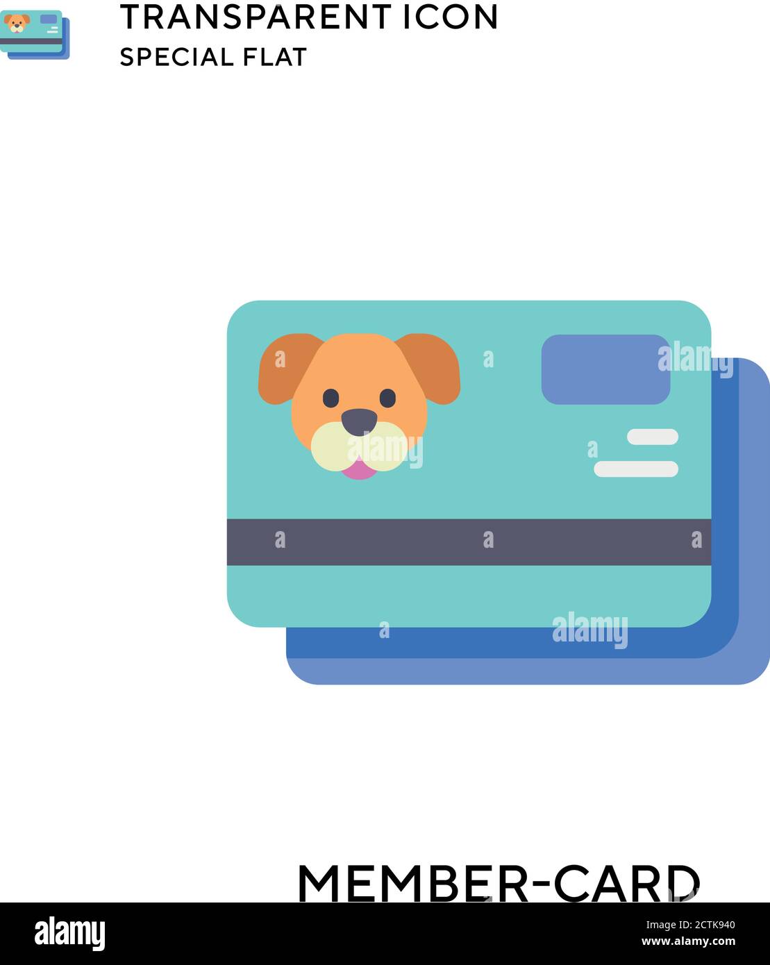 Front back vip member card Cut Out Stock Images & Pictures - Alamy