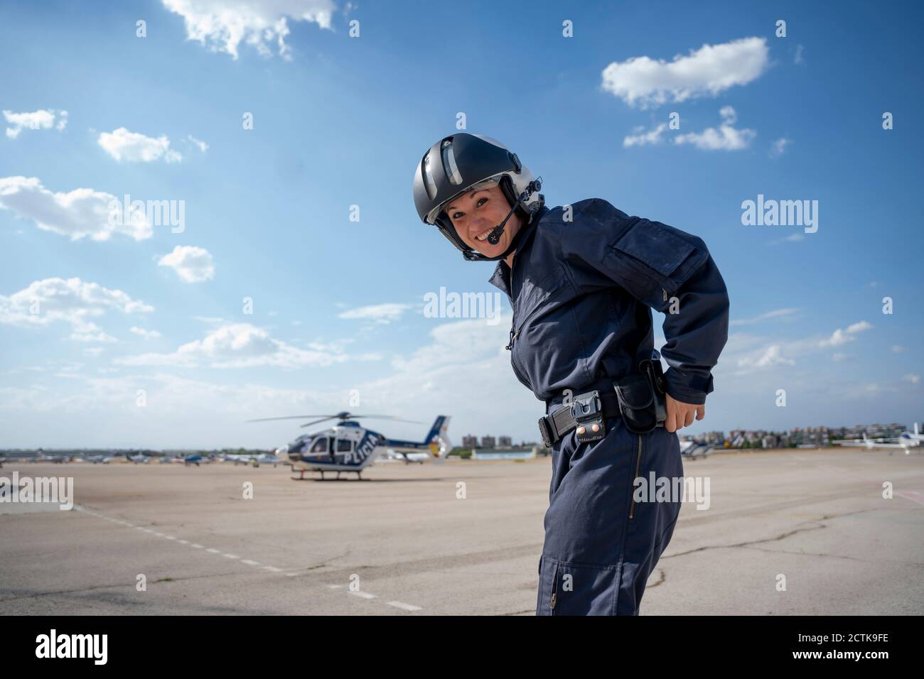 Smiling Police Uniform High Resolution Stock Photography and Images - Alamy