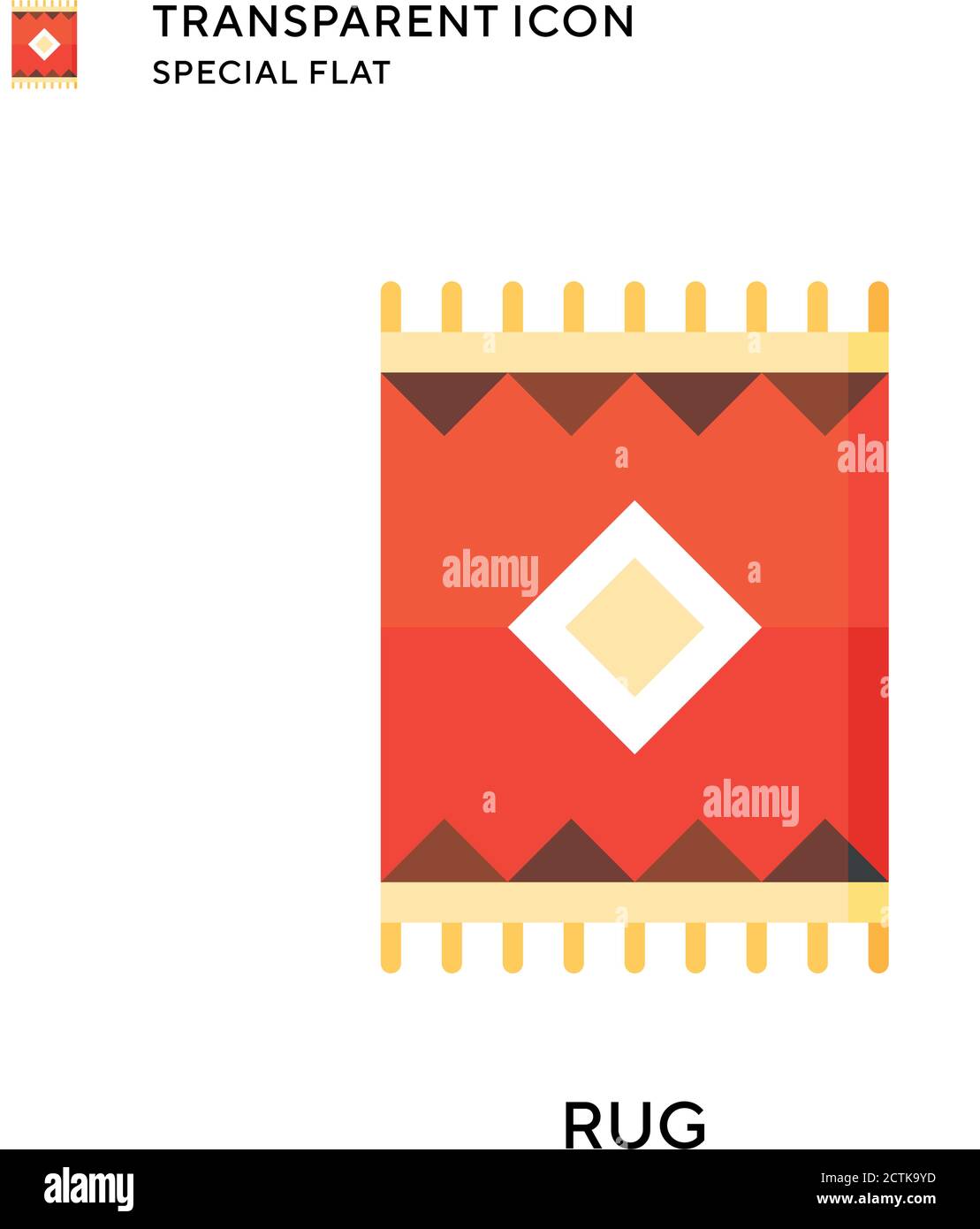 Woven wool rug Stock Vector Images - Alamy