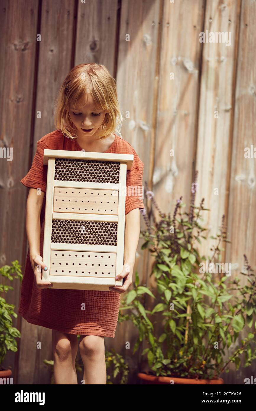 Girl with insect hi-res stock photography and images - Alamy