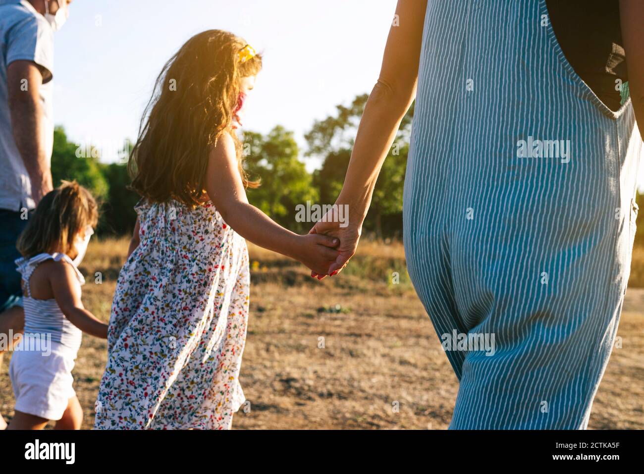 Family child on hands hi-res stock photography and images - Alamy