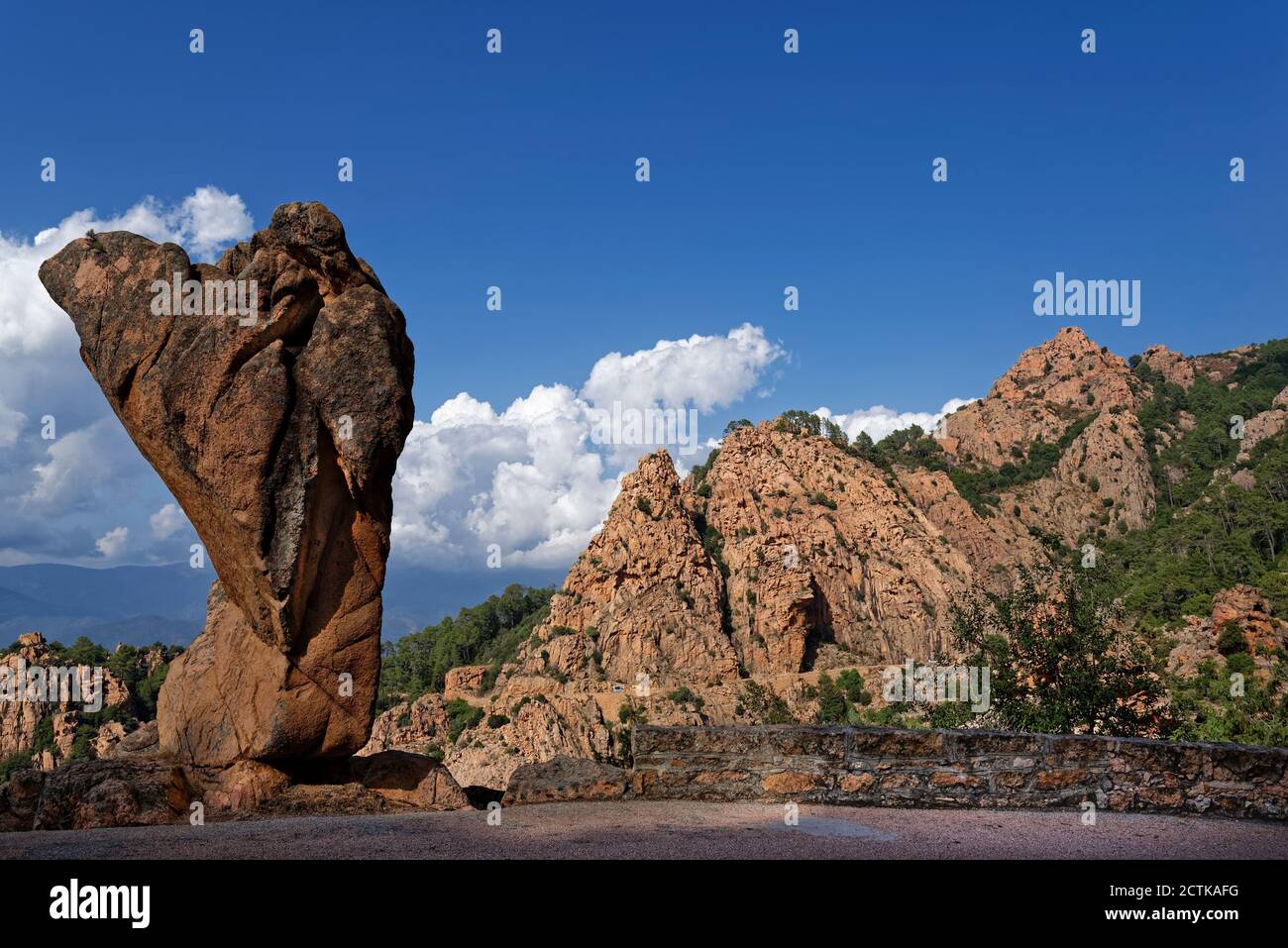 France, Corse-du-Sud, Piana, Calanques de Piana in summer Stock Photo ...