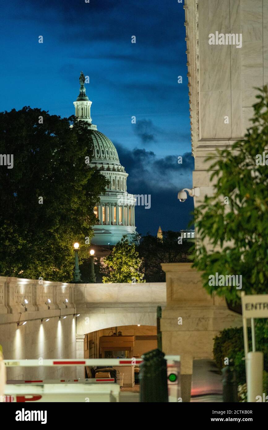 Capitol building washington dc top view hi-res stock photography and ...