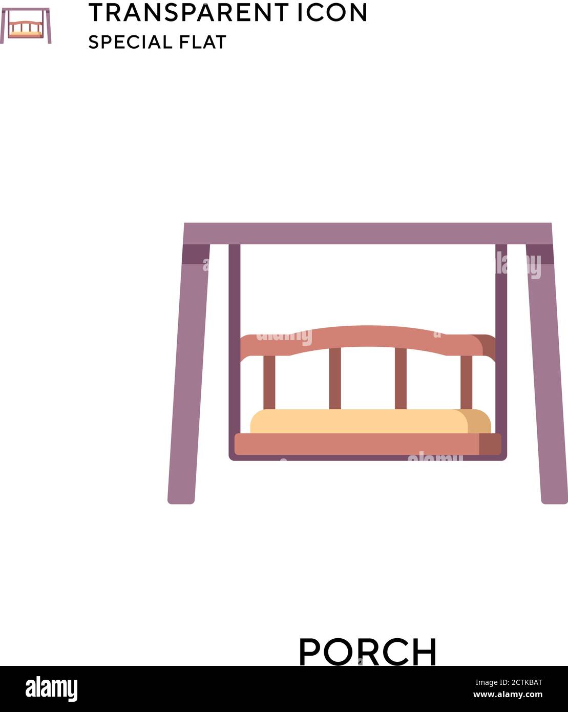 Outdoor porch decor Cut Out Stock Images & Pictures - Alamy