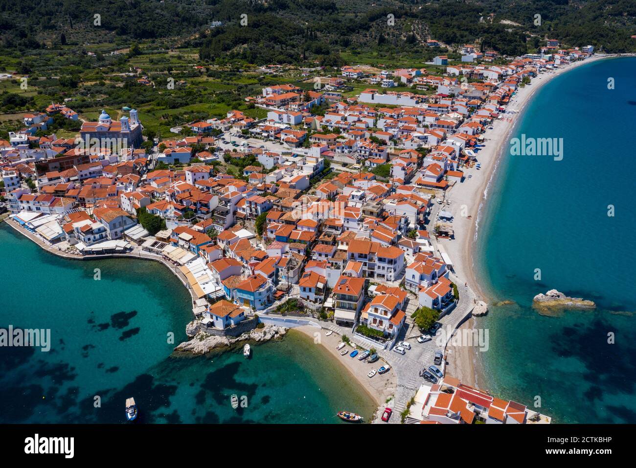 Kokkari town hi-res stock photography and images - Alamy