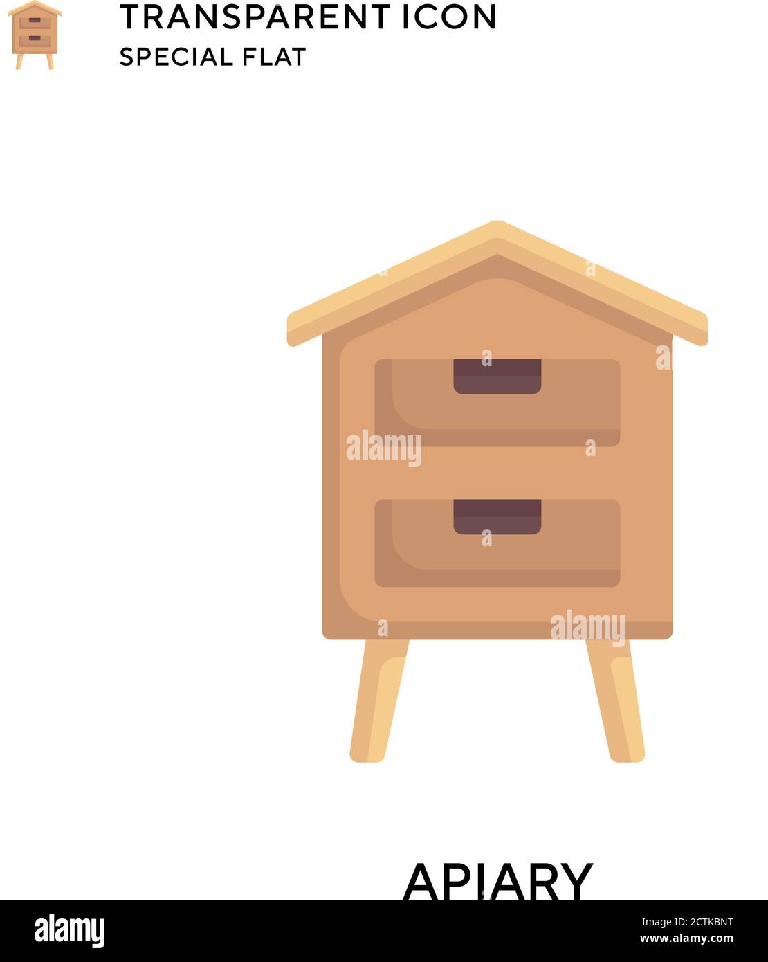 Beekeeping outdoors Stock Vector Images - Alamy