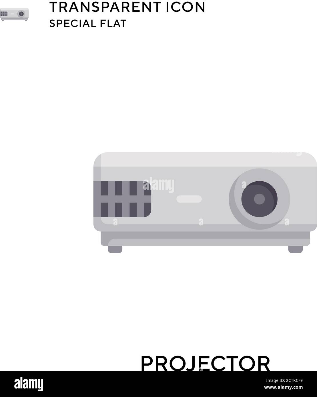 Cinema projector beam screen Stock Vector Images - Alamy