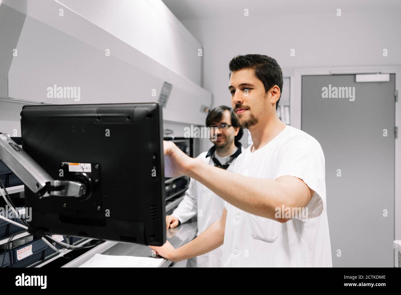 Pharmacists Meditech Computer Screen