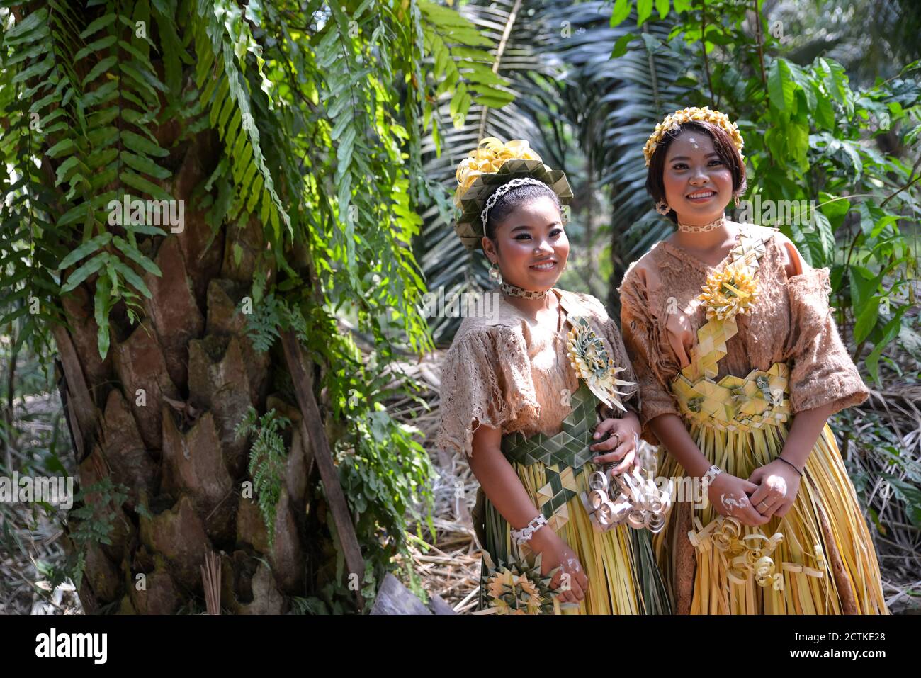 Carey Island, Selangor/Malaysia - Mar 17 2018: Malaysia orang asli Mah ...