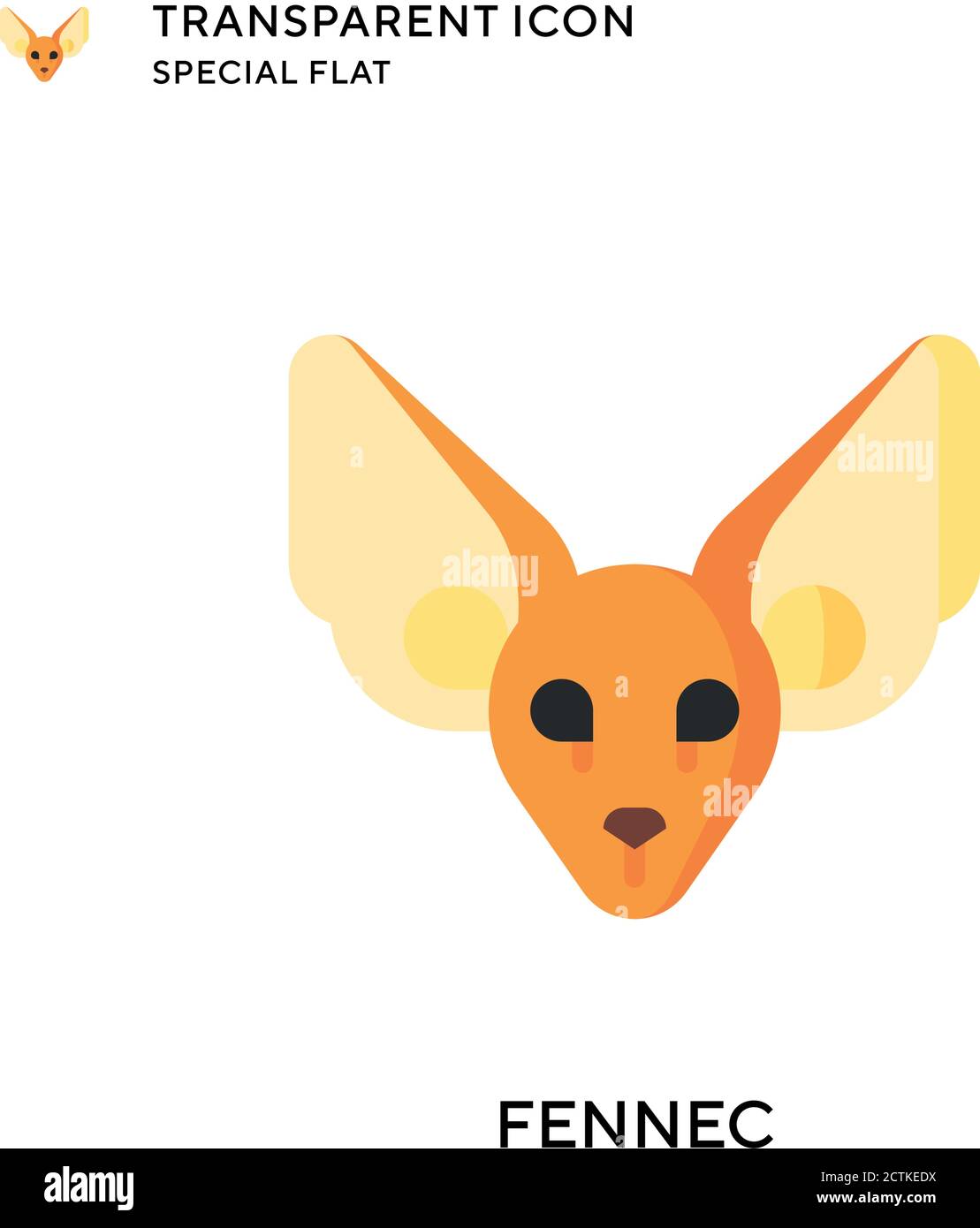 Fennec fox vector vectors hi-res stock photography and images - Alamy