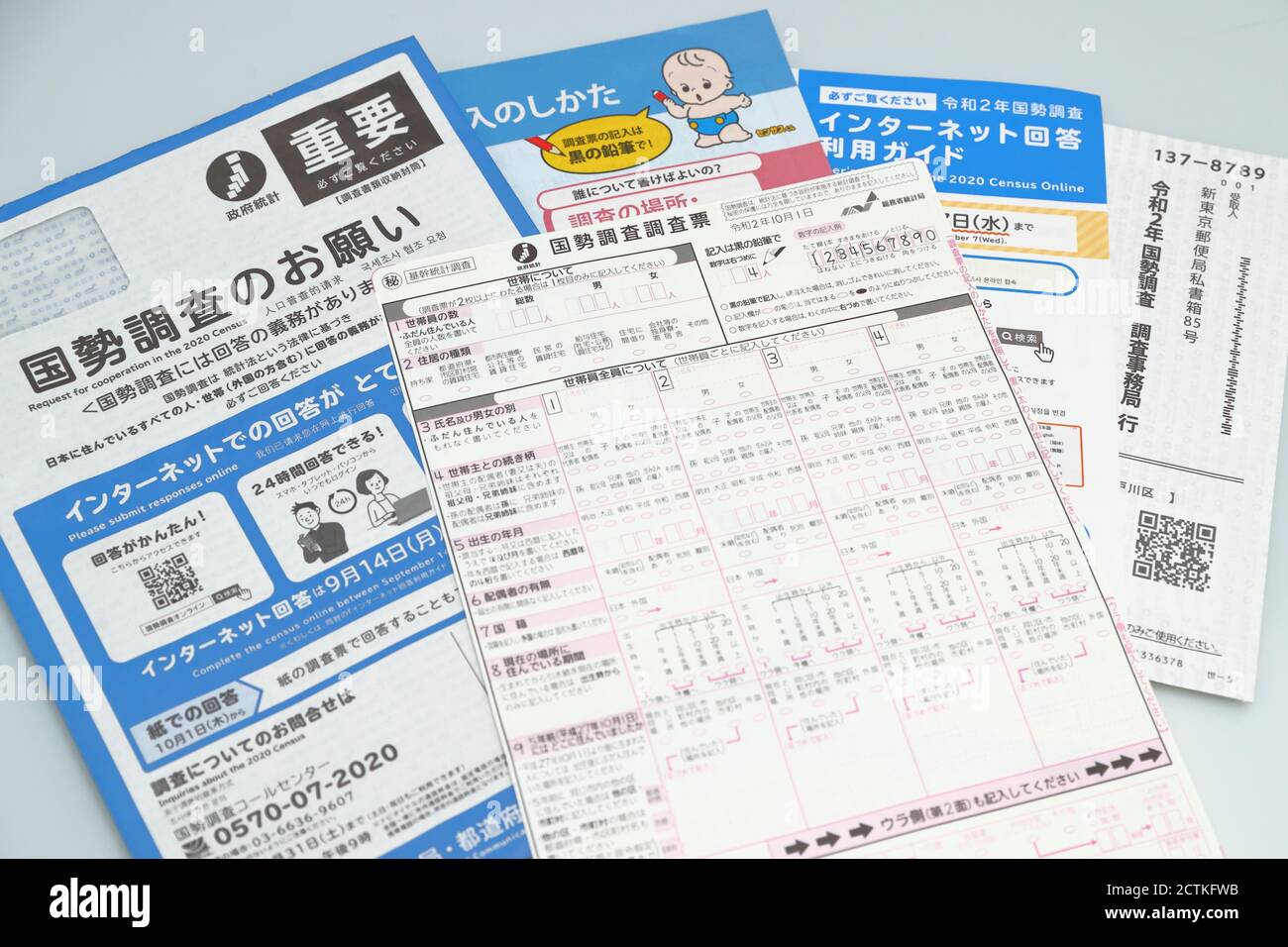 Census 2020 japan hi-res stock photography and images - Alamy