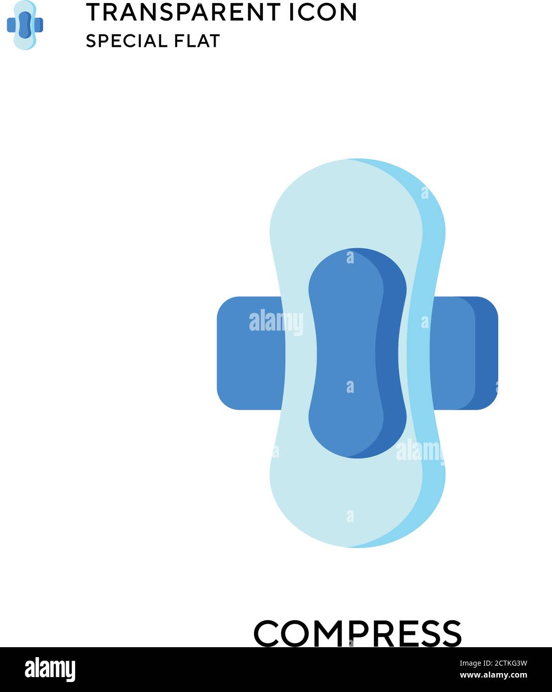 Compress vector icon. Flat style illustration. EPS 10 vector Stock ...