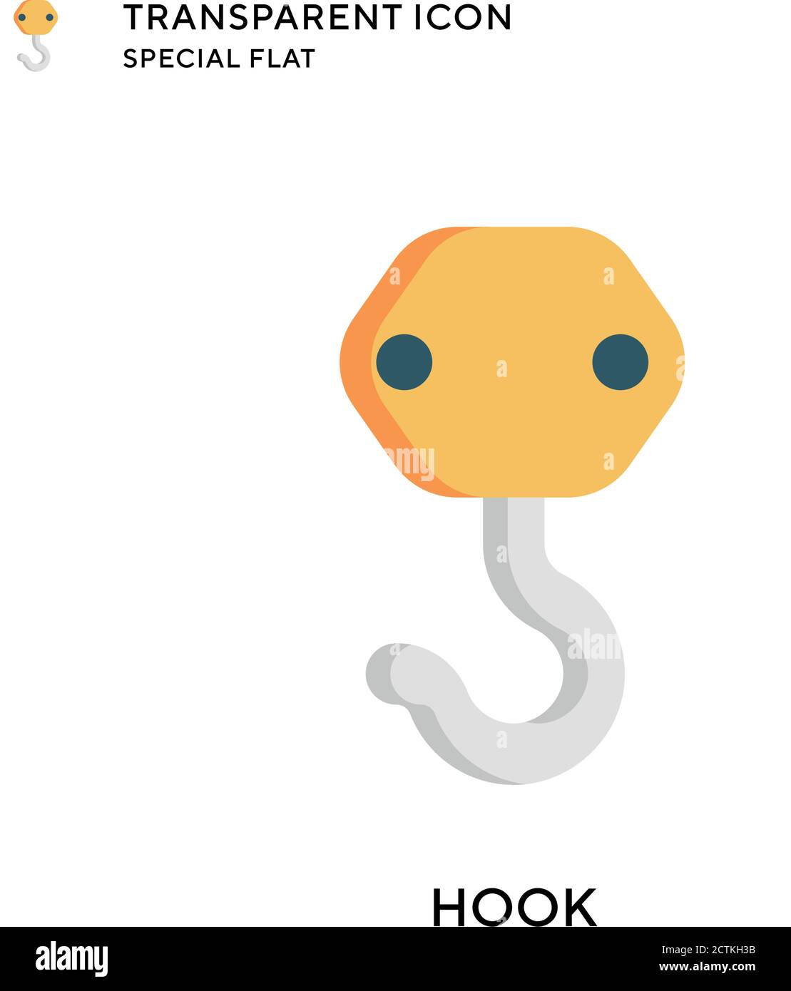 Fisherman hook steel rope fishing Stock Vector Images - Alamy