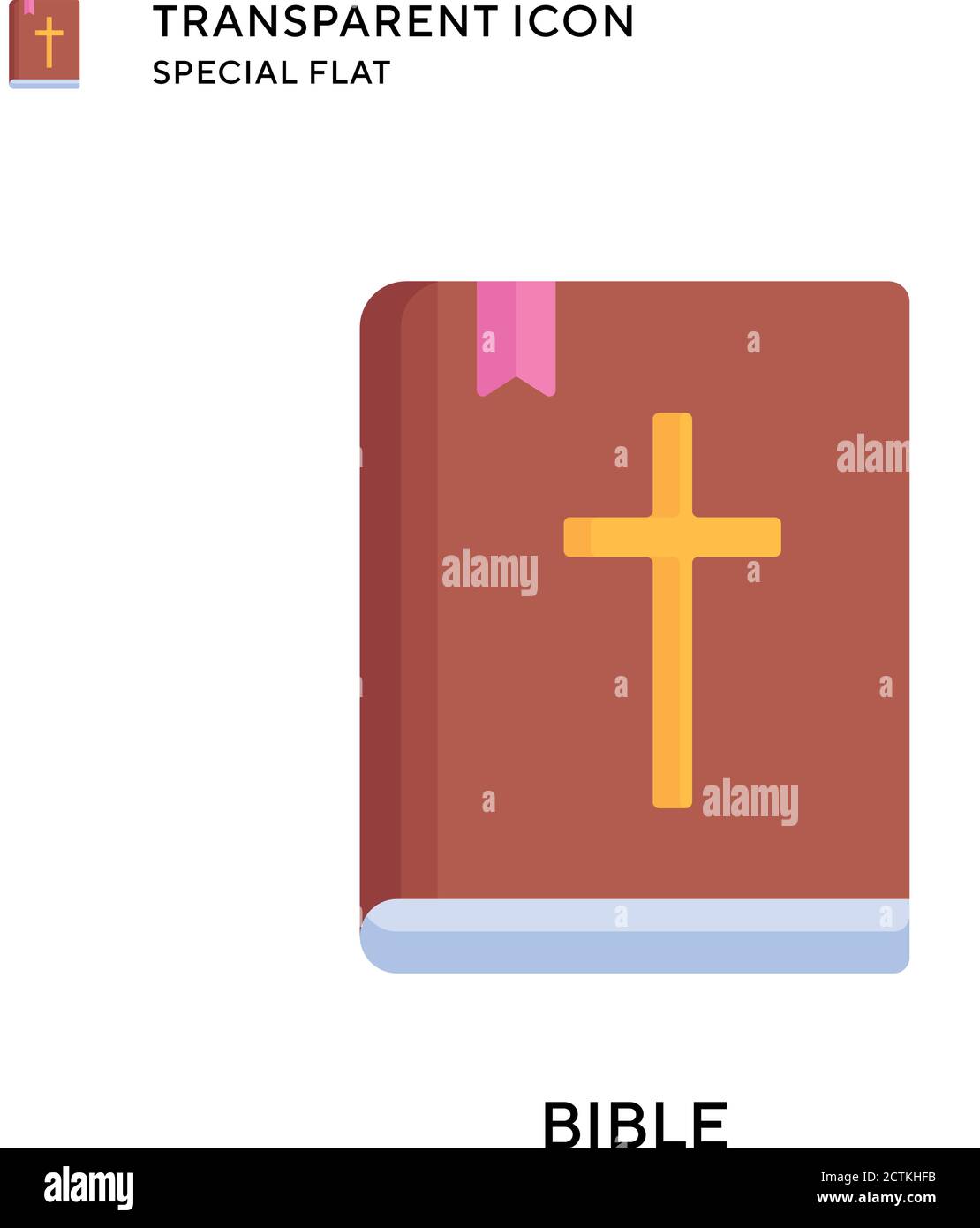 Bible cross wood white background Stock Vector Images - Alamy