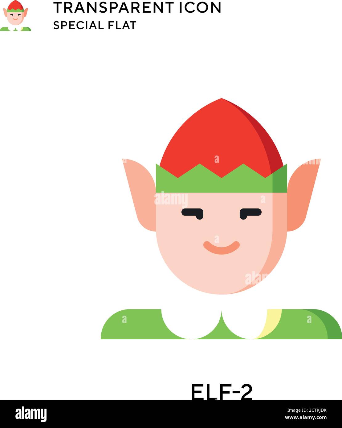 Cute woman elf hat Stock Vector Images - Alamy