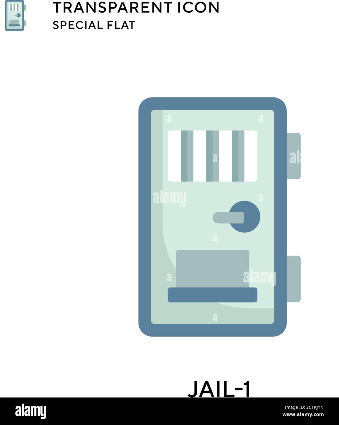 Empty jail cell Stock Vector Images - Alamy