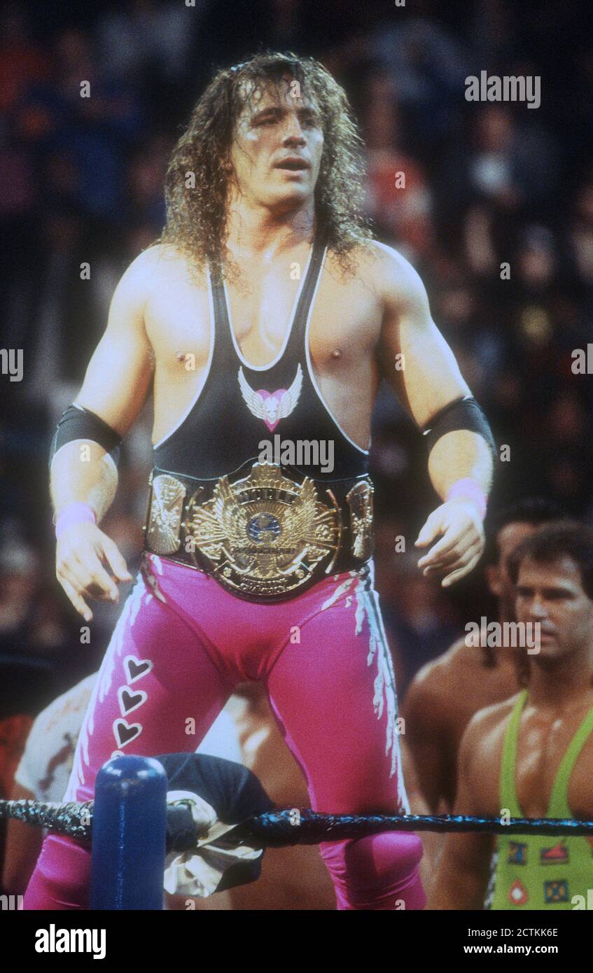 Brett Hart 1994 Photo By John Barrett/PHOTOlink Stock Photo - Alamy